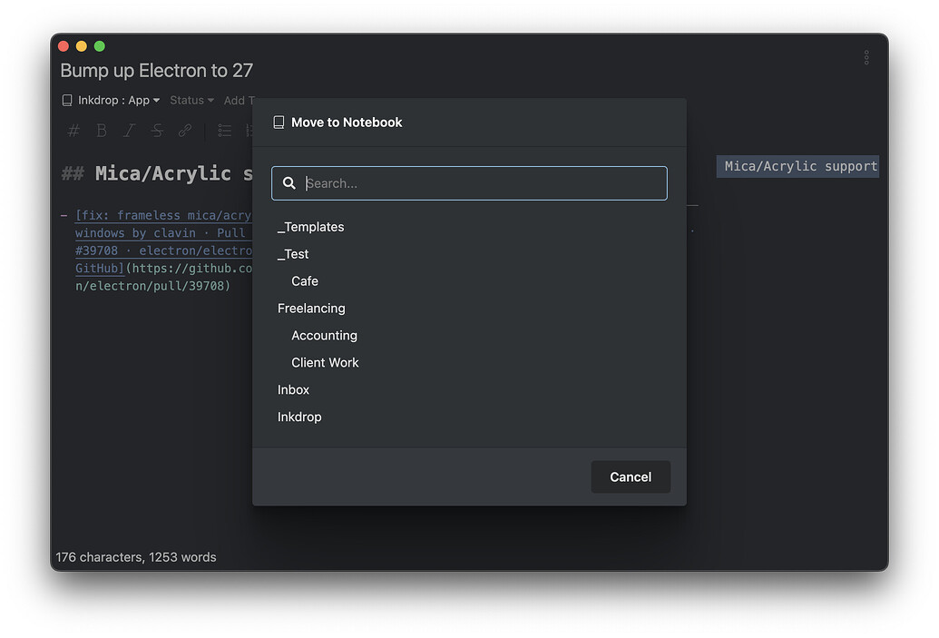 Inkdrop Desktop v5.6.0 - Announcements - Inkdrop Forum