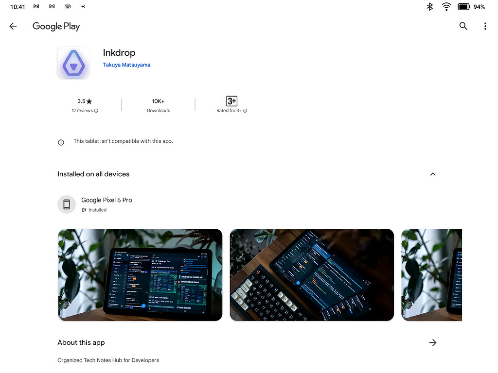 Compatability of Android app with e-ink tablet BOOX Note Air 2 - Issues - Inkdrop Forum