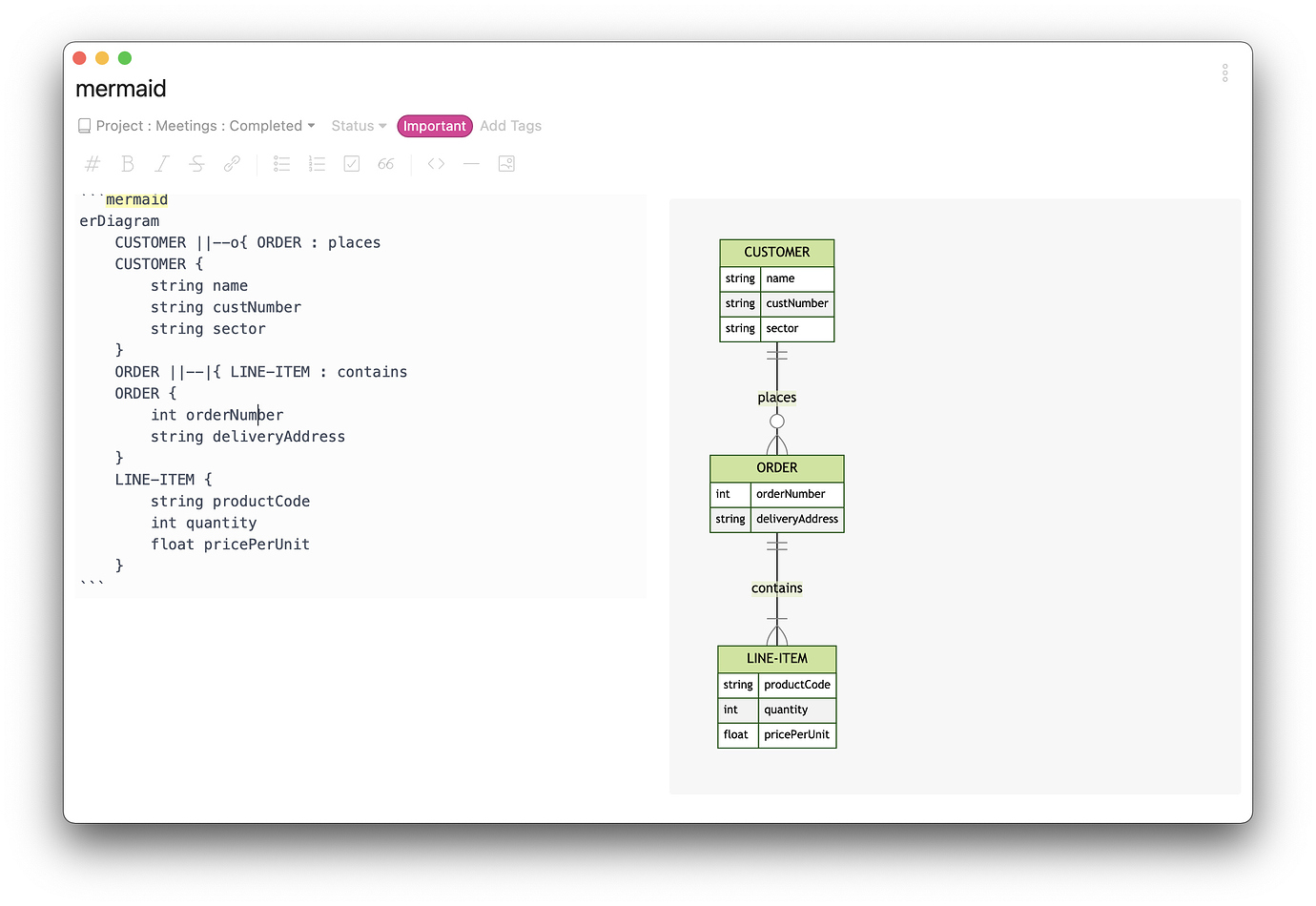 Mermaid Plugin ER Diagram Issues - Issues - Inkdrop Forum